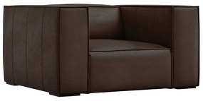 Tmavě hnědé kožené křeslo Madame – Windsor &amp; Co Sofas