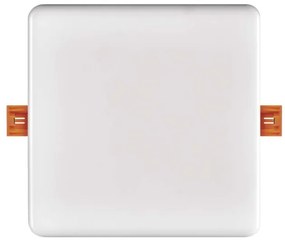 LED panel 155 × 155, čtvercový vestavěný bílý, 13W neut.b., IP65 71801