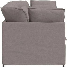 Modulární pohovka s polštáři textil taupe 3321242