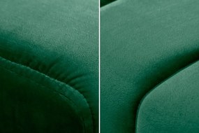 Bench Petit Beaute 110cm sametová smaragdově zelená / 40316