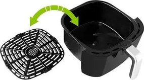 ECG AF 6000 černá / Horkovzdušná fritéza / 1800 W / 7 L / 30°-200°C /