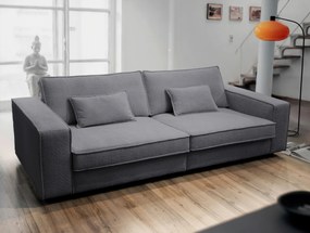 XXXLutz POHOVKA BIG SOFA, plast, textil, kompozitní dřevo, antracitová MID.YOU - Pohovky - 000694009501
