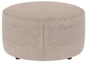 ROWICO Puf JOPLIN světle béžový ⌀70 cm