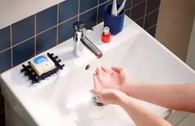 Hansgrohe - Umyvadlová baterie s výpustí, EcoSmart+, CoolStart, chrom