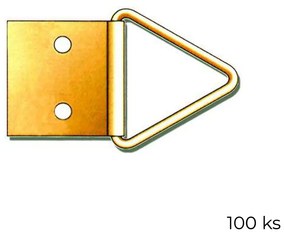 Háček na obrazy - trojúhelník N1 (100ks)