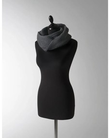 Unisex šála/tunel Snood tmavě šedá Design House Stockholm