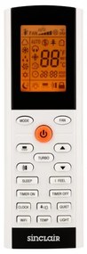 Klimatizace Sinclair Terrel white 1+2 (2,7kW + 3,5kW) Multi-split R32