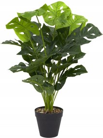 Umělá rostlina Monstera v květináči 80 cm Vysoká