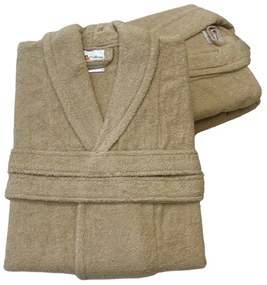 Froté deluxe unisex župan Bežový TiaHome - L