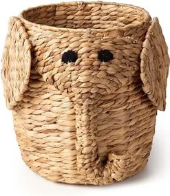 Compactor NOAH M Slon / Dětský úložný koš / vodní hyacint / 30 x 32 cm