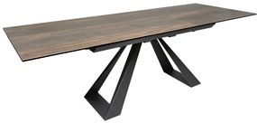 Keramický roztahovací stůl Kody 180-230 cm dubový vzor