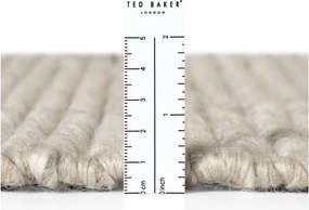 Krémový ručně tkaný vlněný běhoun 80x250 cm Camden Parker – Ted Baker