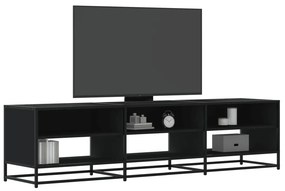 TV skříňka černá 180 x 40 x 46 cm kompozitní dřevo 3300805