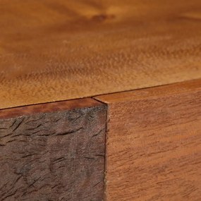 Příborník hnědý 100 x 30 x 75 cm masivní recyklované dřevo,  246674