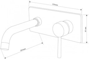 Mexen ALMA - 2-VÝSTUPOVÁ PODOMÍTKOVÁ SADA 2, Černá,75115-70