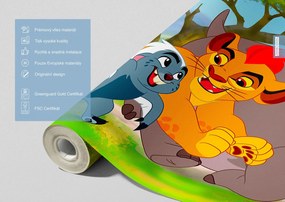 Dětská vliesová fototapeta na zed' Lví hlídka, Disney | 202 x 90 cm | DFTDNH 5368