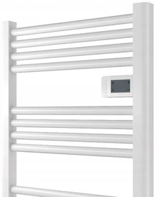 Gamma Erga Pago, elektrické topné těleso 540x960 mm s digitálním termostatem, 500W, bílá matná, ERG-PAGO/960/540/WHITE/EL