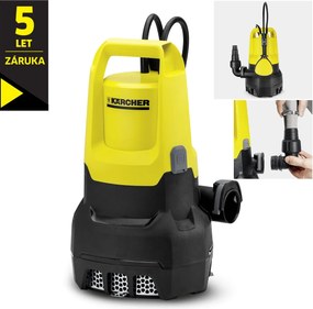 Kärcher SP 7 Dirt – Kalové čerpadlo s výtlakem 8 m, 750 W, 1.645-504.0 – záruka 5 let, servis ČR