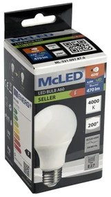 LED žárovka E27 McLED 4,8W (40W) neutrální bílá (4000K) ML-321.097.87.0