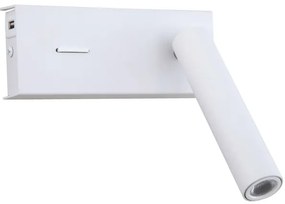 Zambelis H74 - LED Nástěnné svítidlo LED/3W/230V USB bílá
