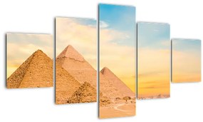 Obraz egyptských pyramid (125x70 cm)