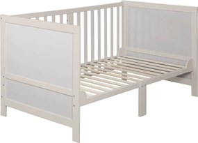 Šedá postýlka s nastavitelnou výškou 70x140 cm Easy Sleep – Roba