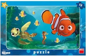 DINO NEMO A ŽELVA / 15 dílků / od 3 let