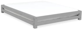 Benlemi Dvoulůžková postel JAPA Zvolte barvu: Tmavě šedá, Rozměr: 180 x 200 cm