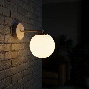 BRILAGI - Nástěnná lampa MILO ECRU 1xE27/60W/230V béžová/zlatá