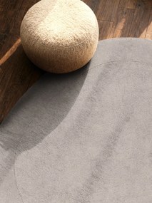Villeroy & Boch Kusový koberec Kivi 106287 Grey, 160x160 (průměr) kruh, šedá, ložnice
