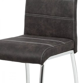Jídelní židle HC-486 Autronic Tmavě šedá