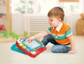 CLEMENTONI BABY Interaktivní magnetická tabule / 2 v 1 / 3 polohy hran