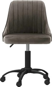 vidaXL Otočné jídelní židle 2 ks samet [330762] Barva: krémová