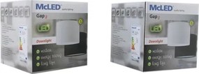 LED svítidlo McLED GAP 8 bílá 8W 4000K neutrální bílá ML-416.038.33.0