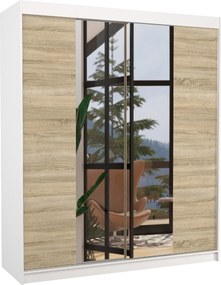 ADRK Furniture Posuvná skříň s zrcadlem BALANCE 180 ADRK-SW-BAL-WS-180
