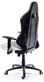 ADK TRADE s.r.o. Herní židle ADK Runner, černá/bílá