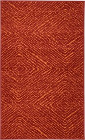 Kusový koberec Ethno terra, 80x150, oranžová, obývacia izba, Alfa Carpets