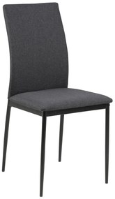 židle DEMINA šedá (savana) - moderní do obývacího pokoje / jídelny / kuchyně / kanceláře
