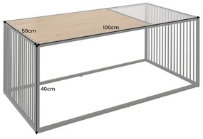 Massive home | Konferenční stolek ARCHITECTURE 100 CM mramorový vzhled