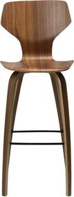 Barová židle v tmavě přírodní barvě (výška sedáku 75 cm) S.I.T – DAN-FORM Denmark