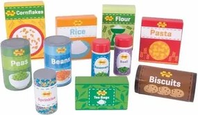 Bigjigs Toys Sada trvanlivých potravin / od 3 let