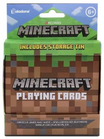 Hrací karty Minecraft v krabičce 11x15,5x2,5cm