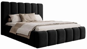 Postel MODEL 14 140x200 černá - MAGIC VELVET 2219