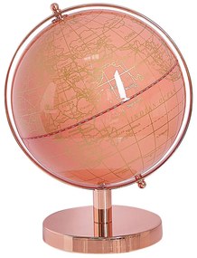 Růžový globus 28 cm CABOT Beliani