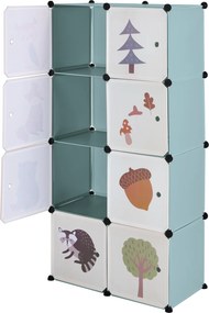 Livarno® Dětský regál, 74 x 36 x 144 cm (liška)