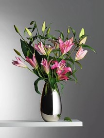 Philippi ANAIS Nerezová váza vysoká 17x31 cm