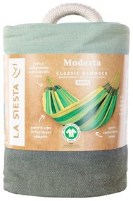 Houpací síť La Siesta Modesta Double Stripes olive