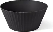 BlimPlus Nettuno carbon black / Mísa / O 25 cm / bez BPA