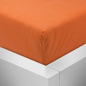 TP Jersey prostěradlo 220x200 Premium - Oranžová