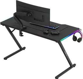 Huzaro Hero 2.5 RGB černá / Herní stůl / 120 x 60 x 75 cm